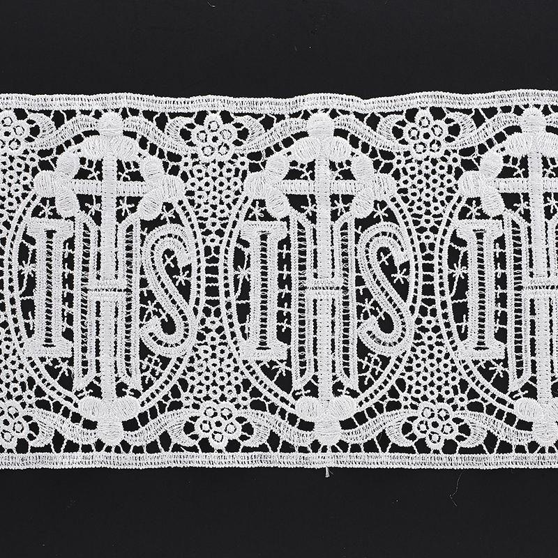 IHS & Latin Cross Lace Surplice – Gerken's Religious Supplies